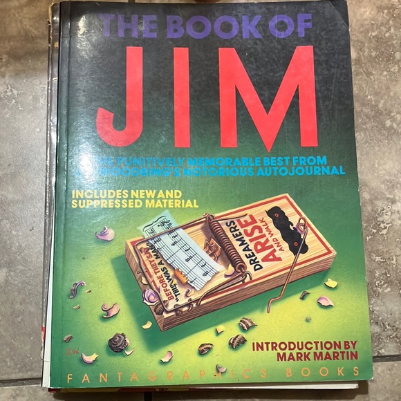 Other | Vintage The Book Of Jim Comic Book By Jim Woodring | Poshmark